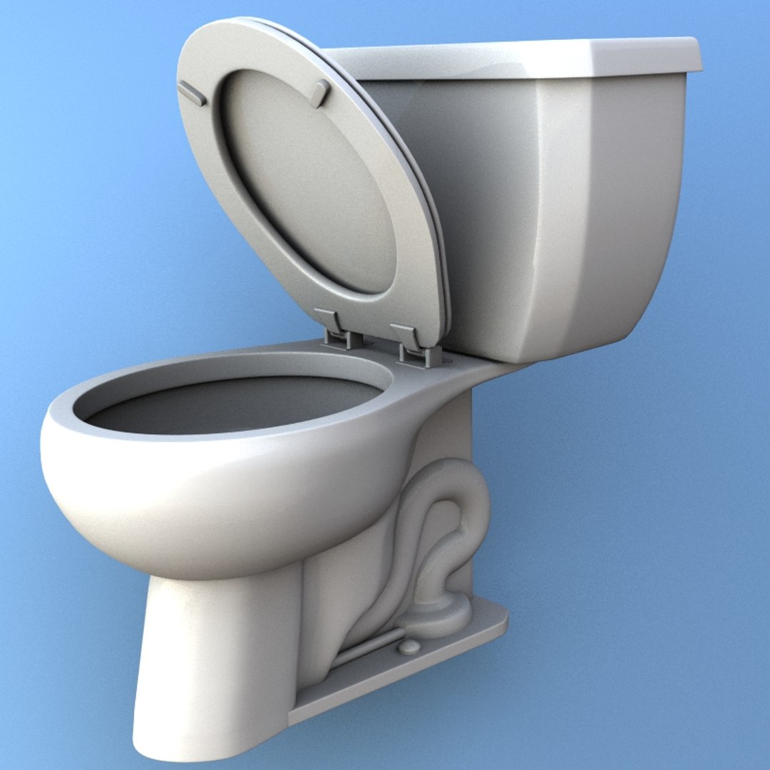3d Model Toilet