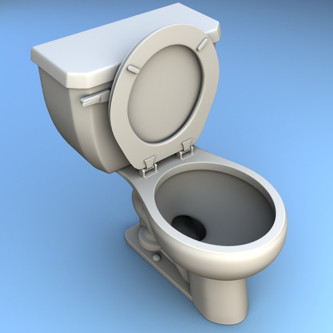 3d Model Toilet