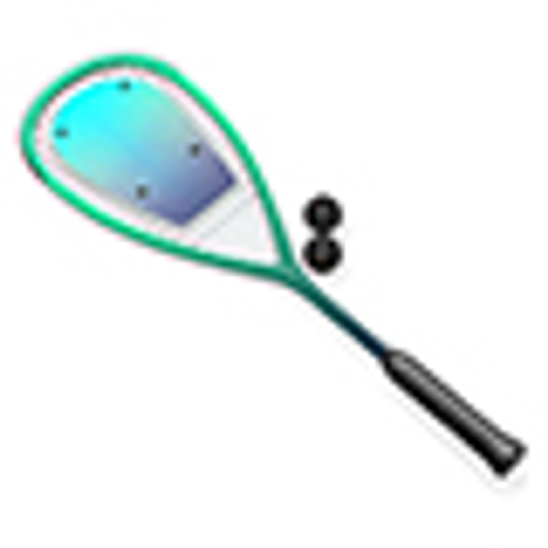 3D Squash Set - Paddle And Balls Model - TurboSquid 2159542