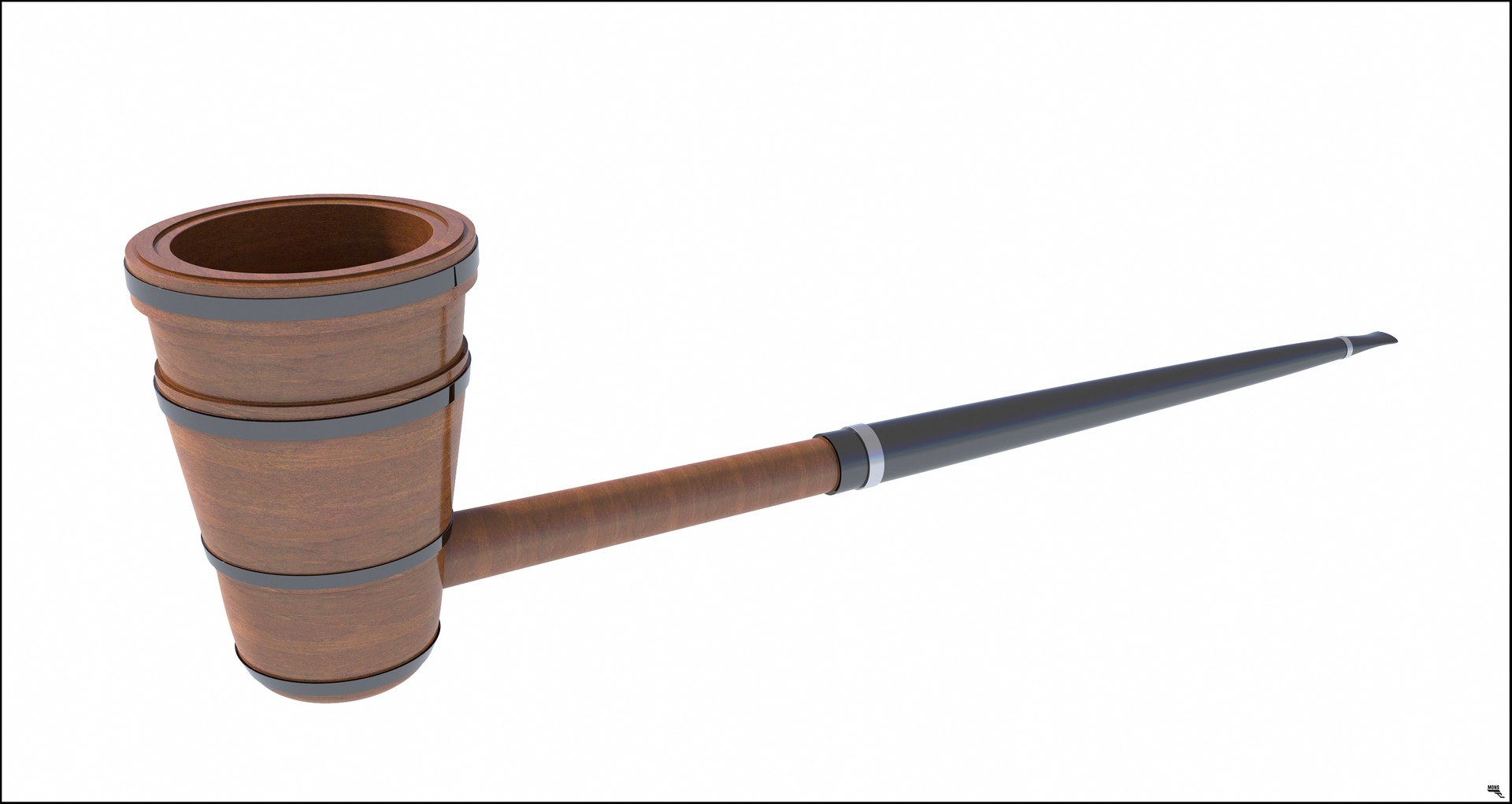 3D Smoking Pipe - TurboSquid 1250550