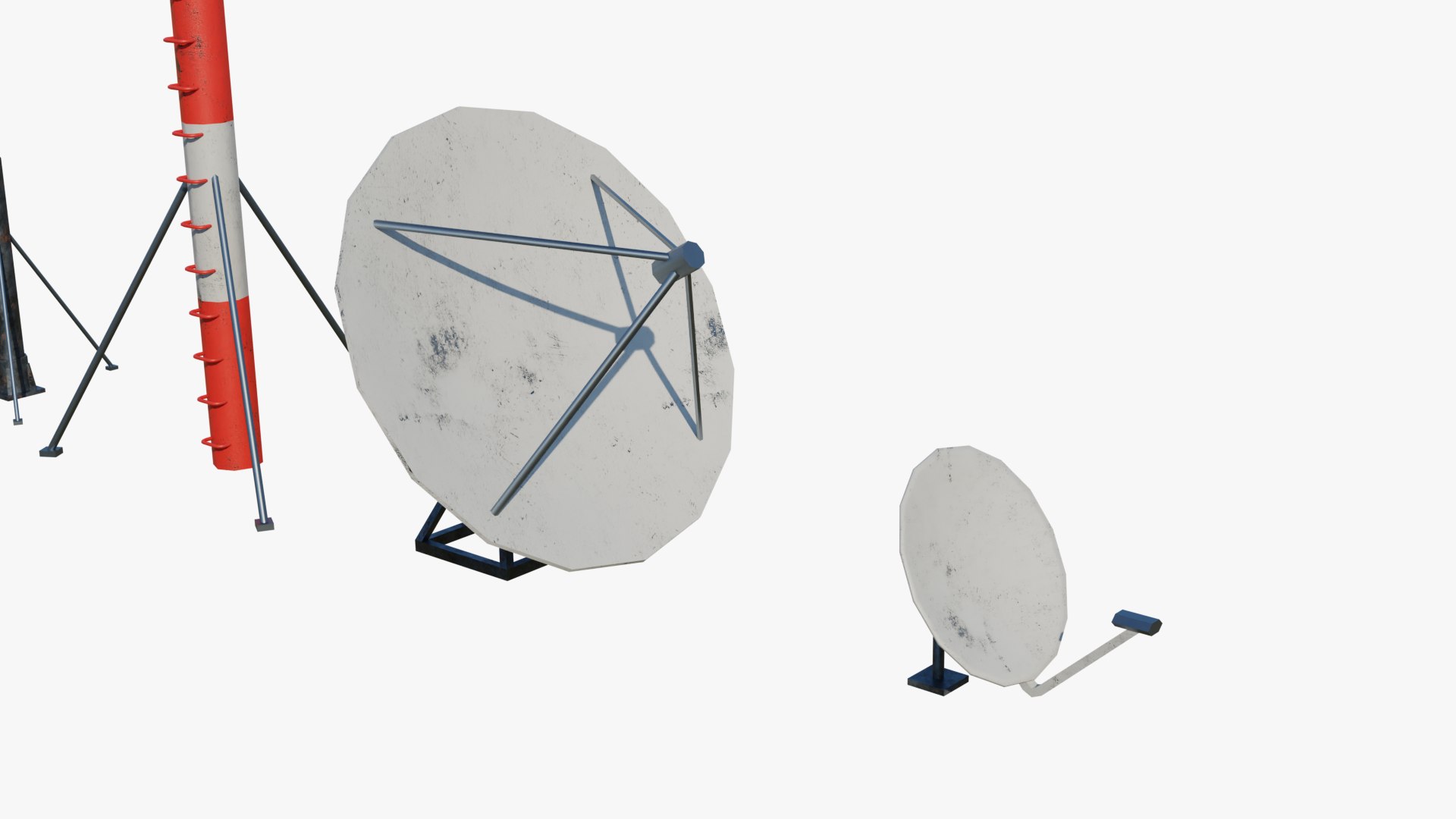 Rooftop Antenna Kit Model - TurboSquid 2079078