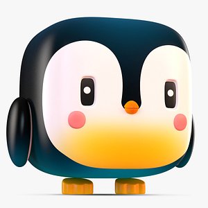Low Poly Cartoon Penguin 3D Models For Download | TurboSquid