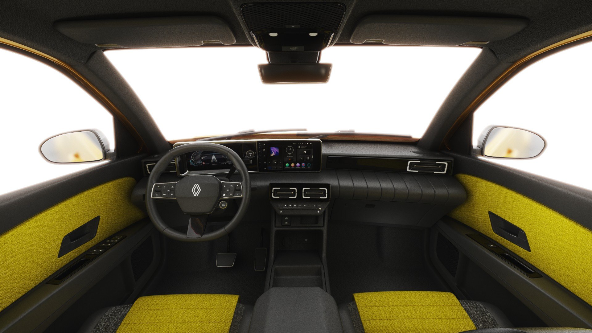 Renault 5 E-Tech 2025 With Interior 3D - TurboSquid 2209227