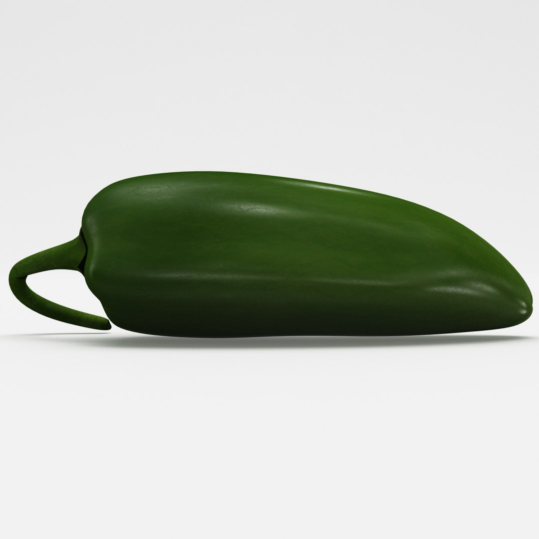 Jalapeno Pepper 3d C4d
