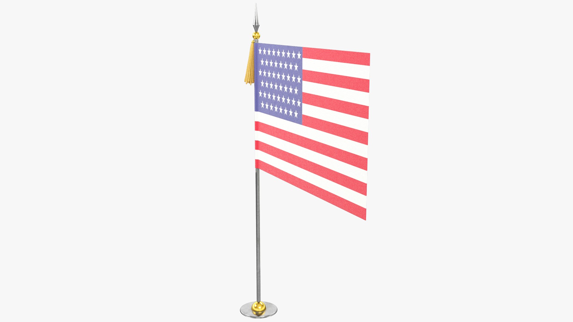 3D American Flag V3 - TurboSquid 1876870