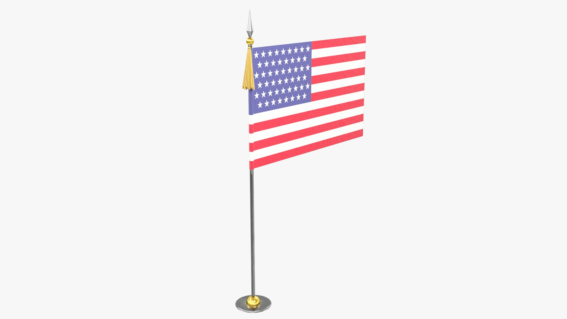 3D American Flag V3 - TurboSquid 1876870