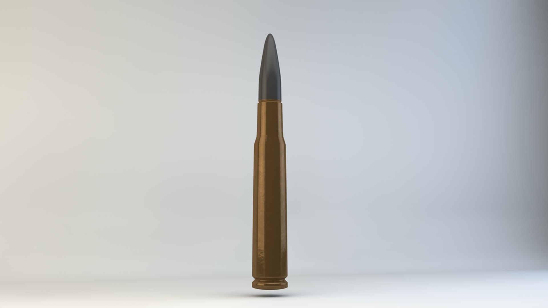 3d Bullet Casing Hd Lighting Model