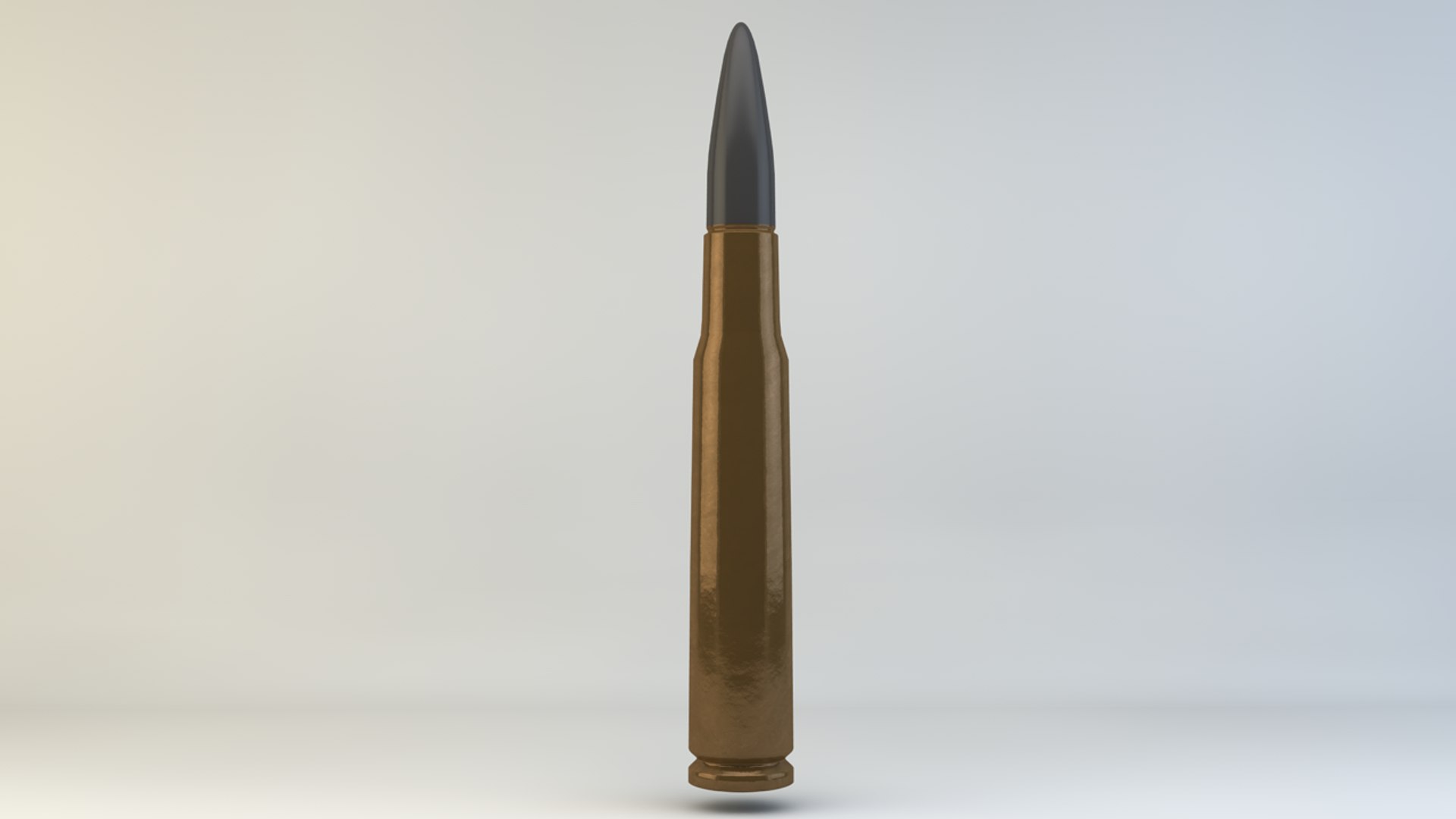 3d Bullet Casing Hd Lighting Model