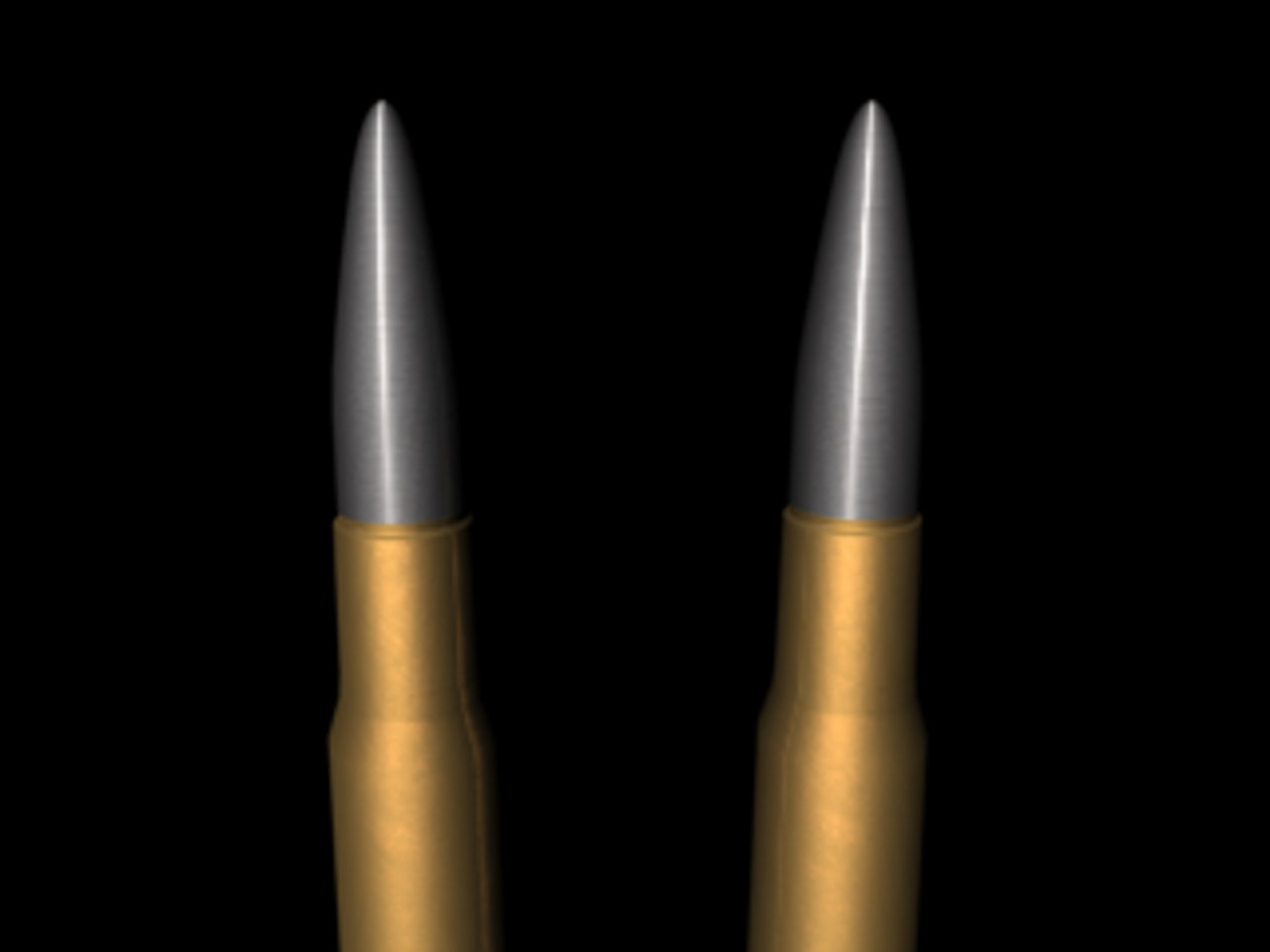 3d Bullet Casing Hd Lighting Model