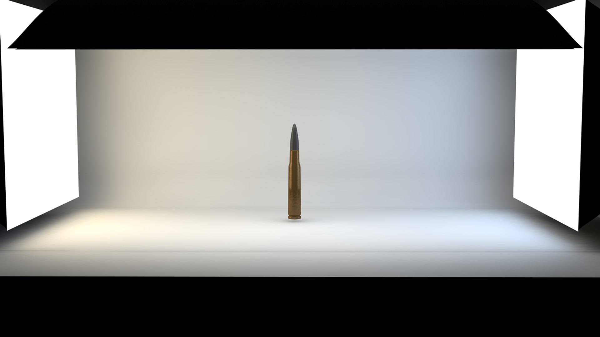 3d Bullet Casing Hd Lighting Model