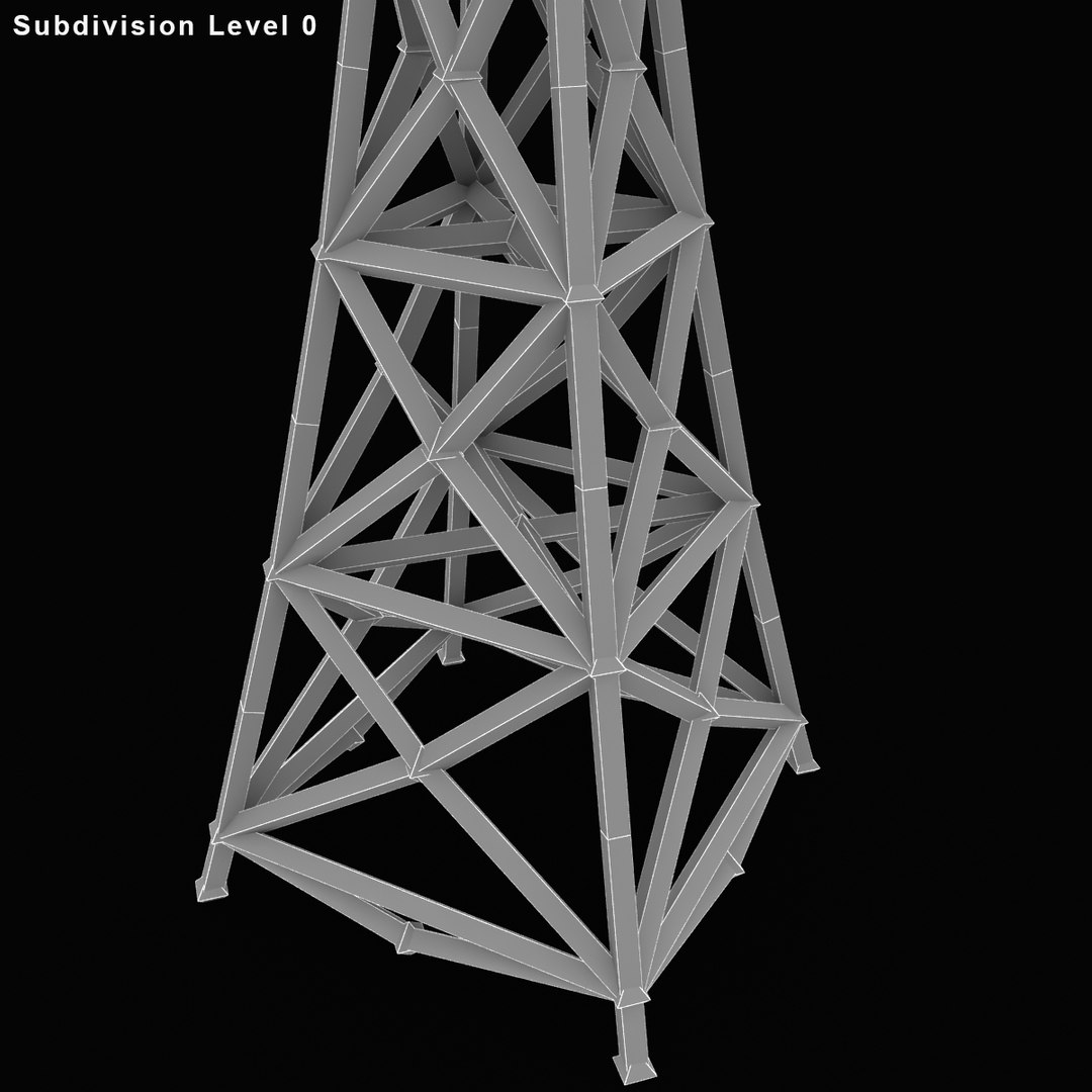 3d Radio Tower