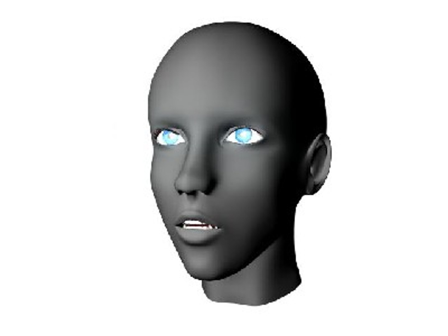 Maya Human Head