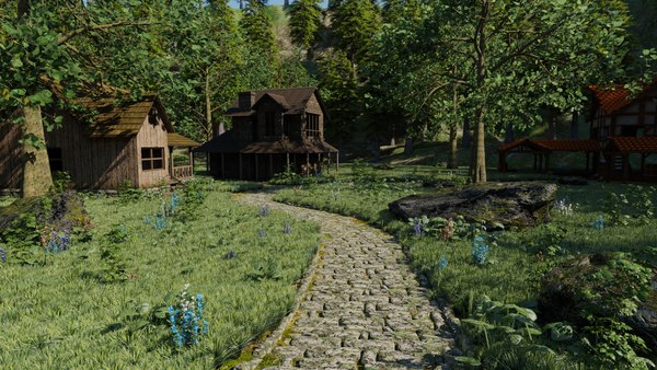 Village 3D Models for Download | TurboSquid