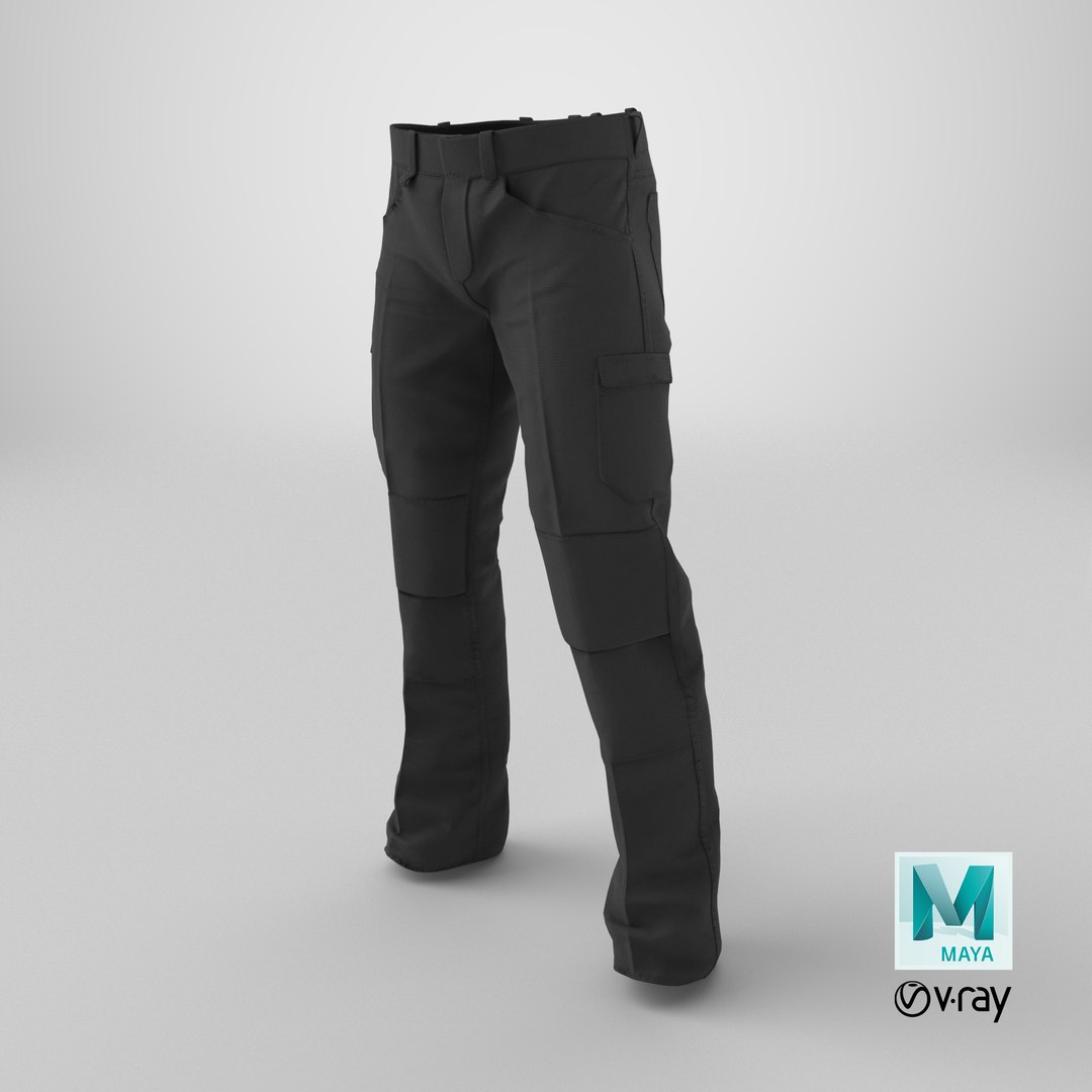 Bulwark IQ Series Men Lightweight FR Pant 3D Model - TurboSquid 2507352