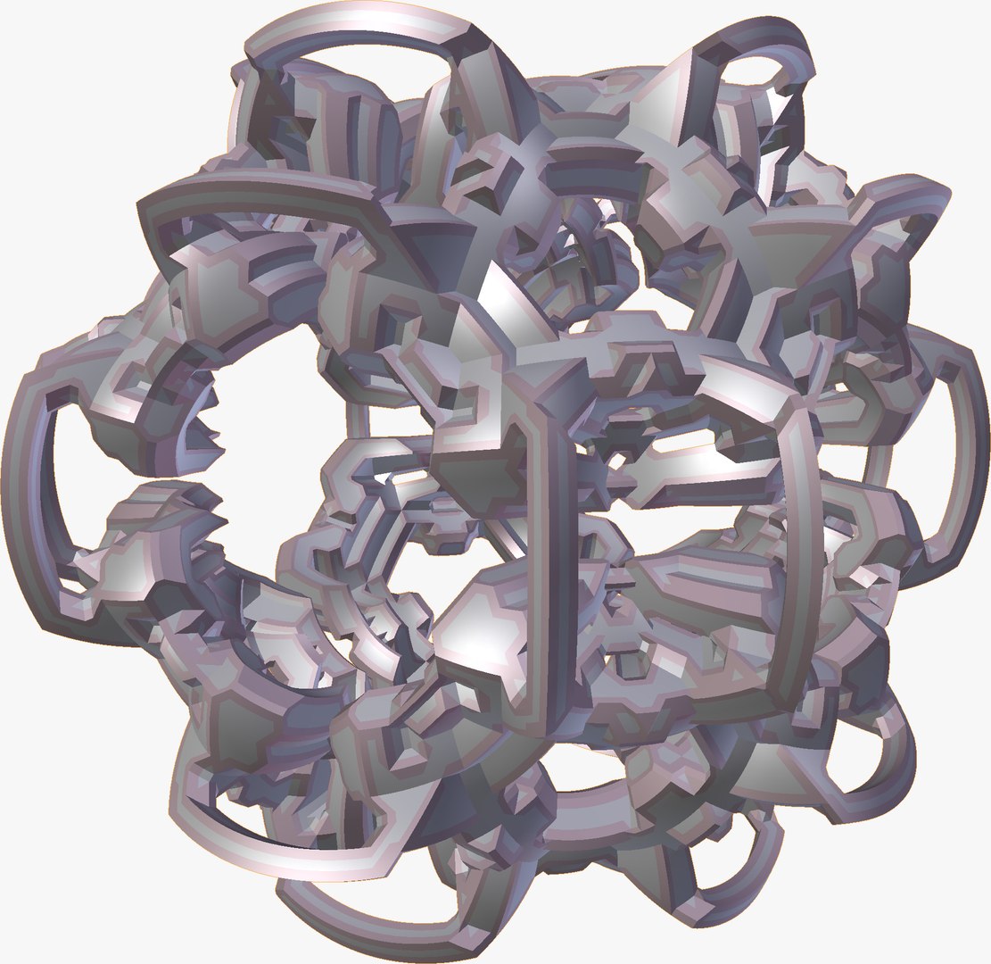 shape abstract 3d obj