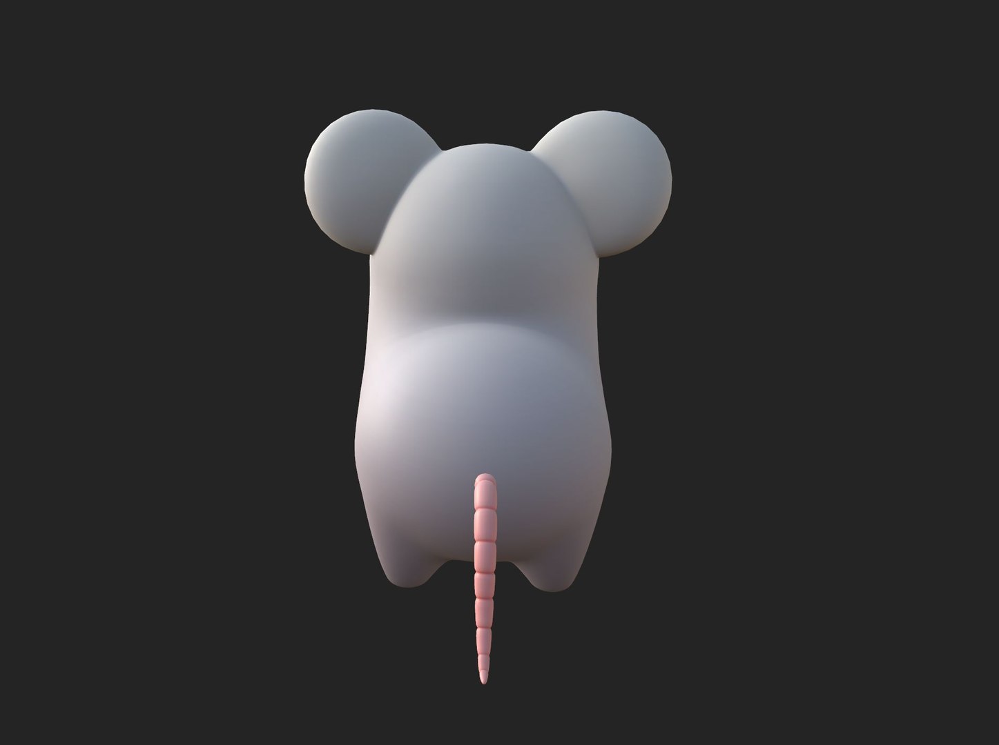 White Rat Character 3D Model - TurboSquid 2324082