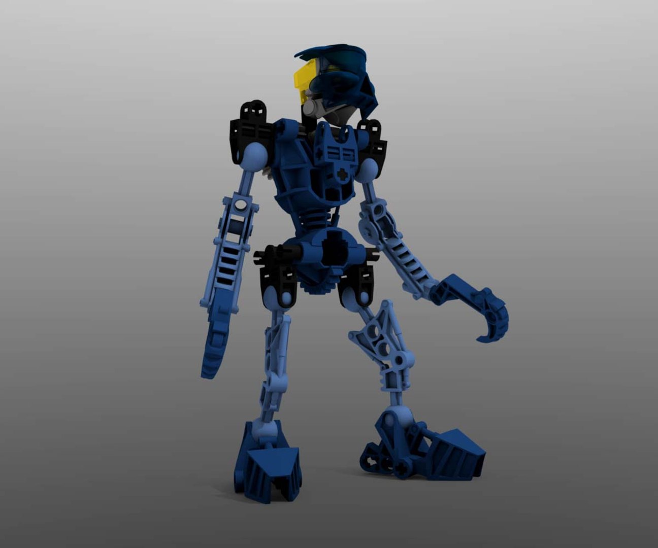3d Lego Bionicle Gali - Model