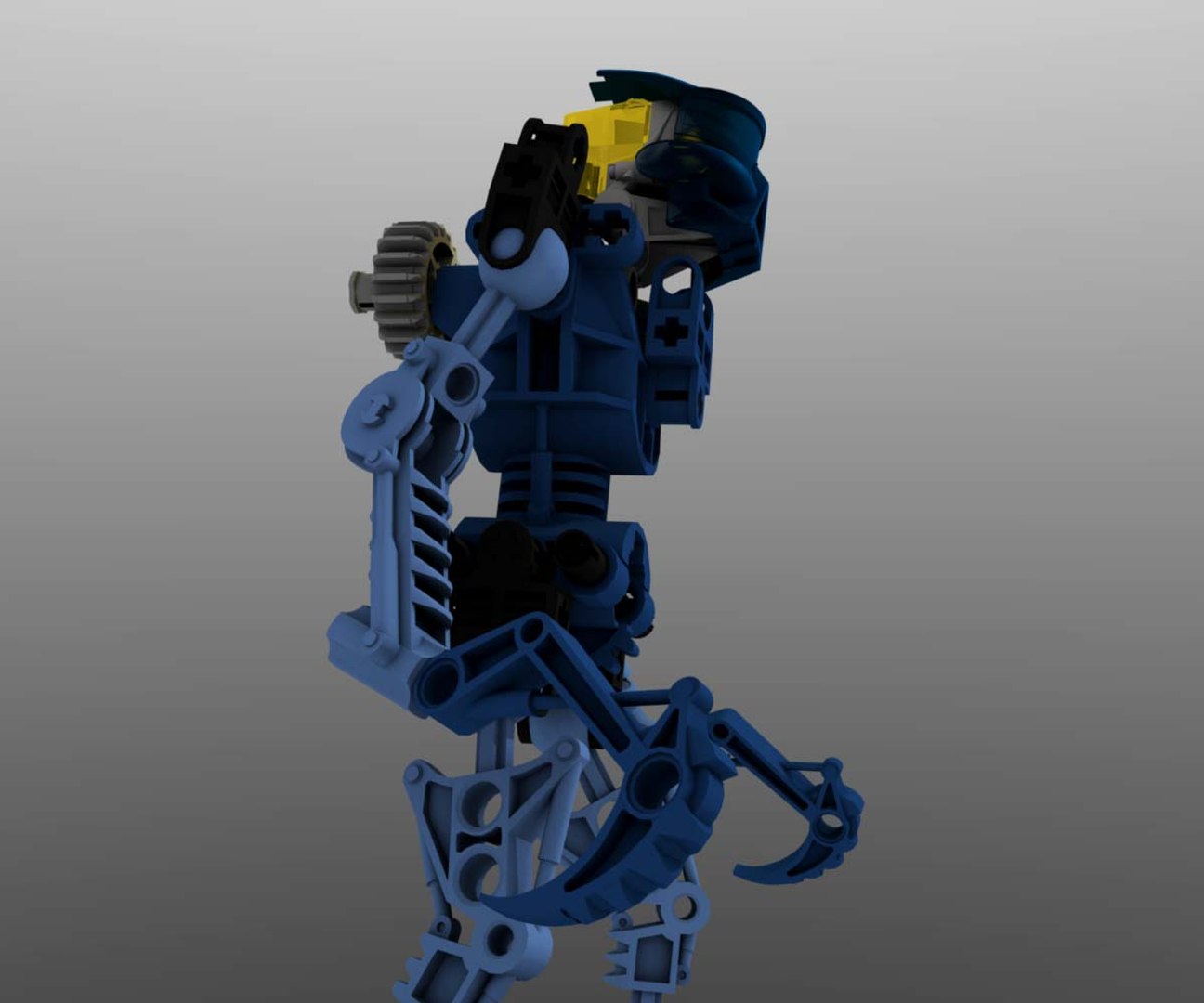 3d Lego Bionicle Gali - Model