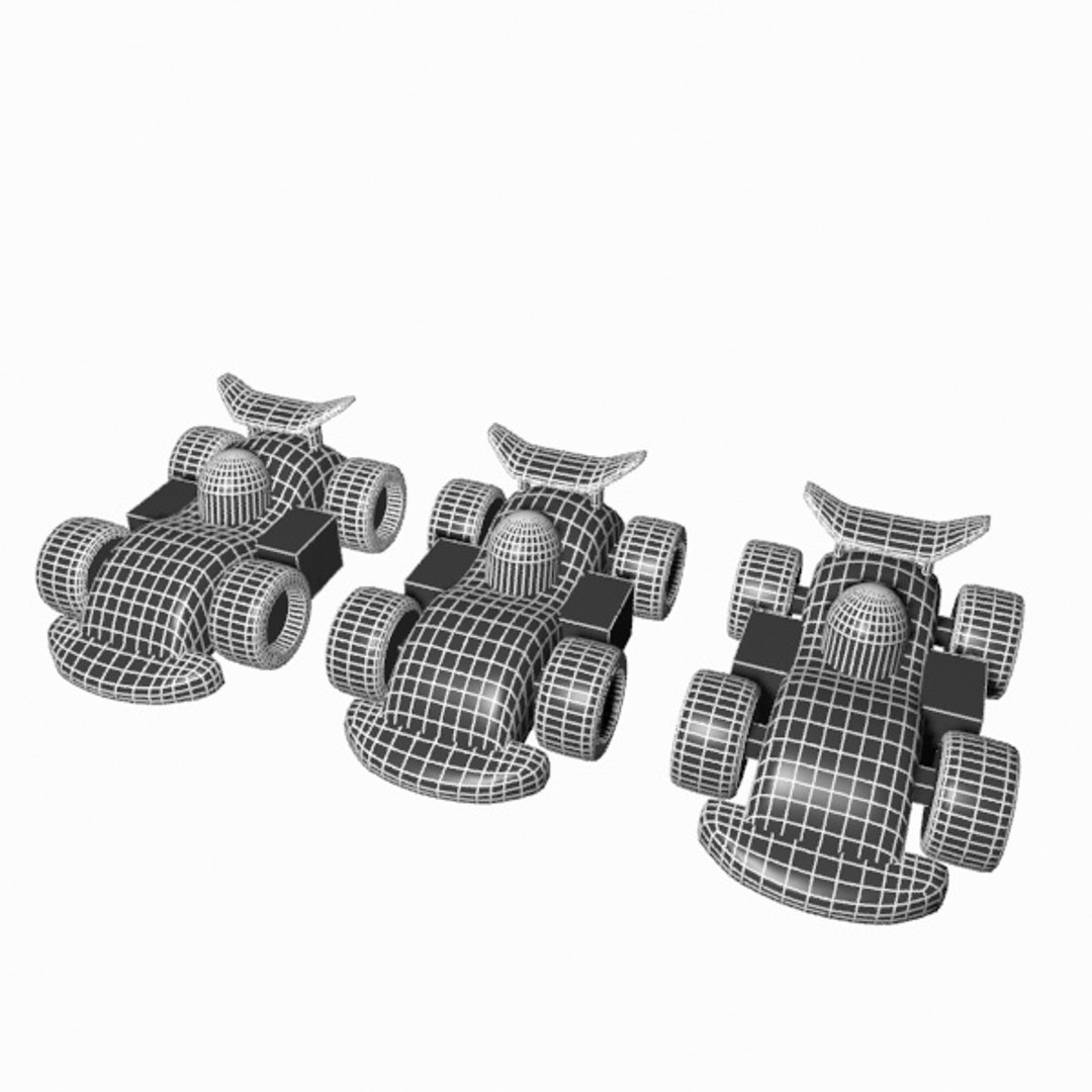 3D Racing Car Toon - TurboSquid 1392232