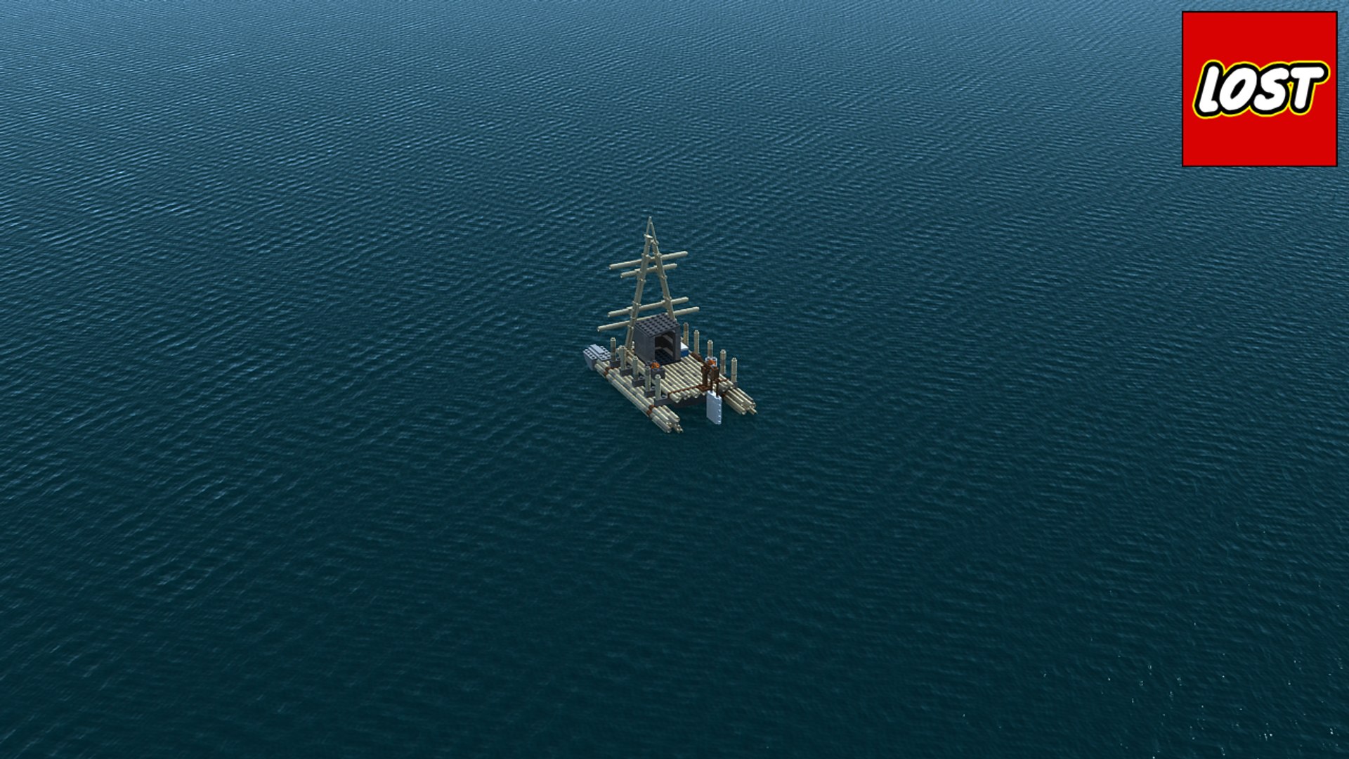 Maya Lego Lost Raft