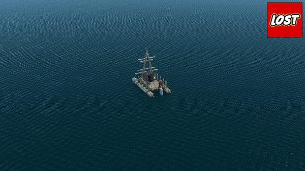 maya lego lost raft