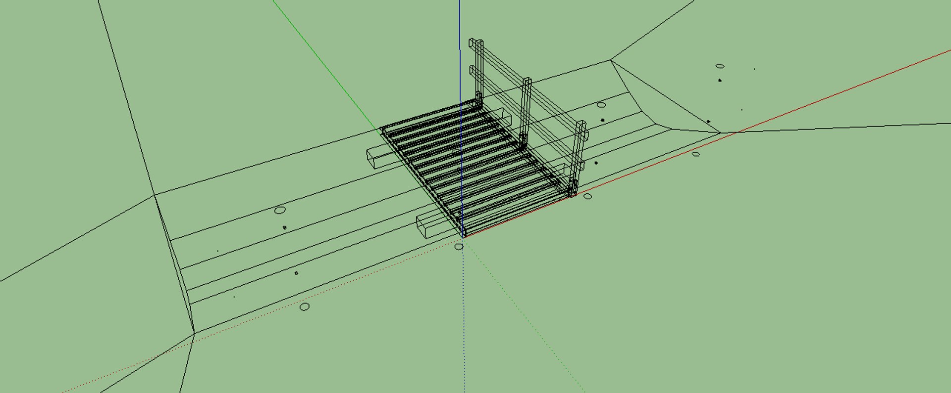 3d Cattle Grid