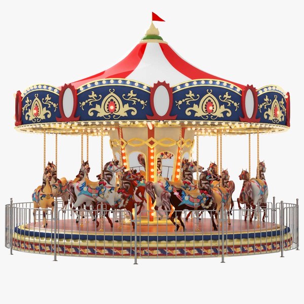 circus cart 3d model