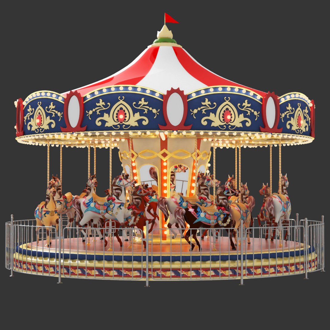 Carousel Carrousel Obj