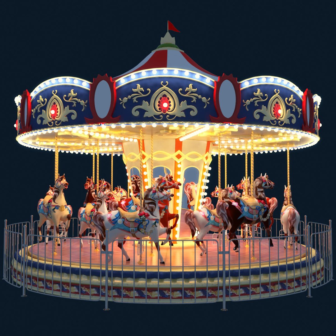 Carousel Carrousel Obj