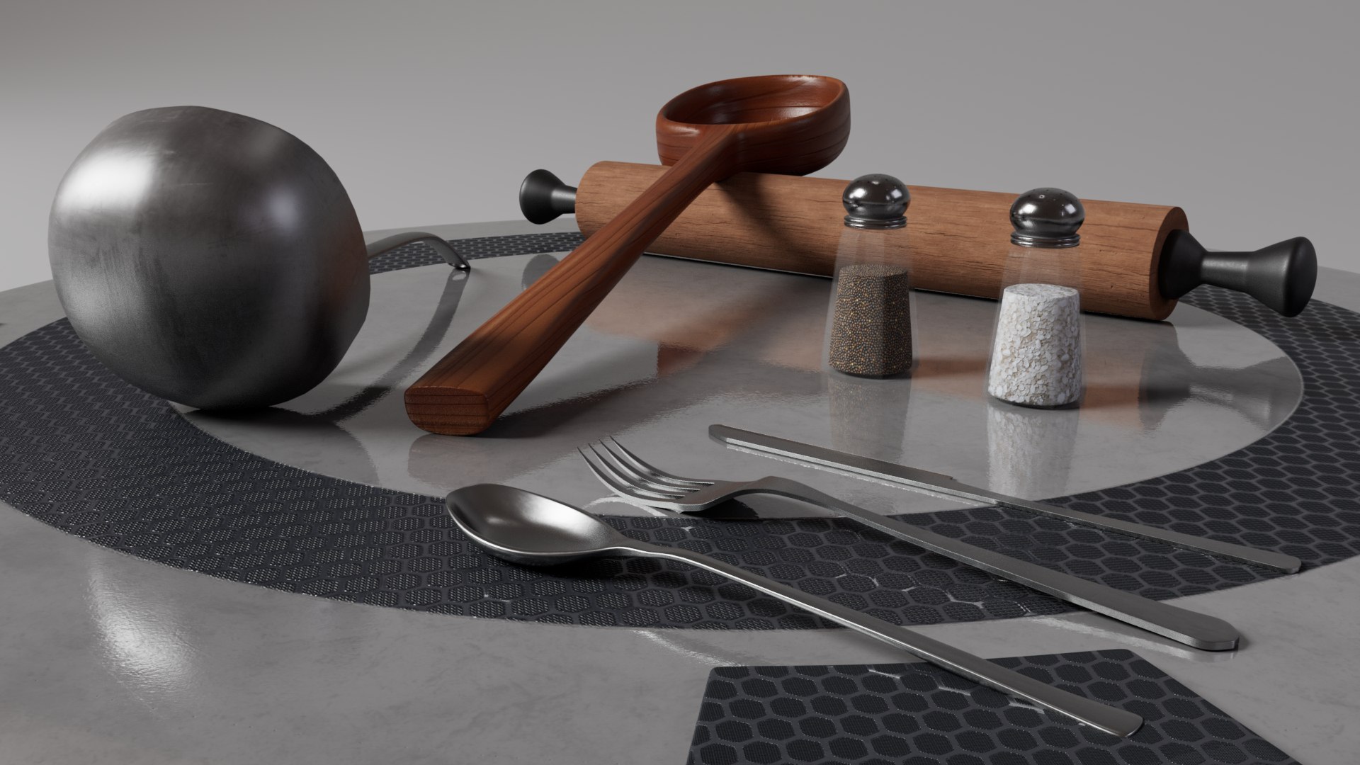 3D Essential Kitchen Tools Pack - TurboSquid 2363006