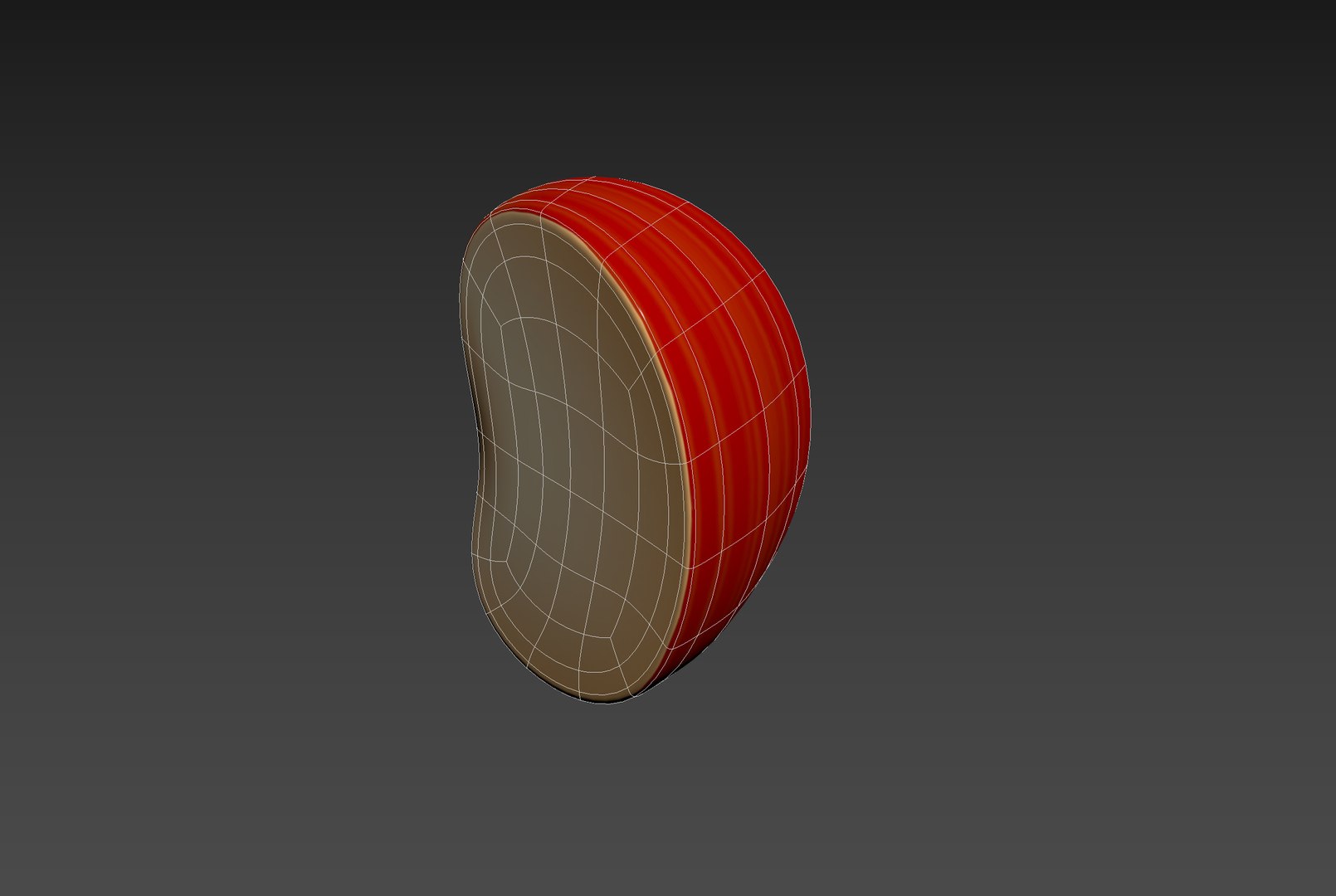 3D Apple Slice - TurboSquid 1798875