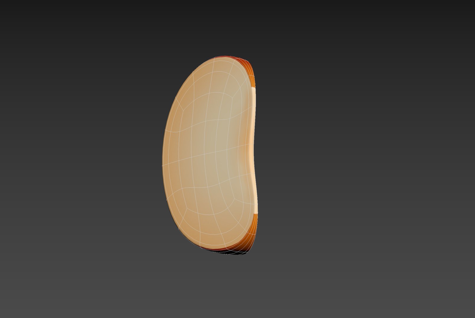 3D Apple Slice - TurboSquid 1798875