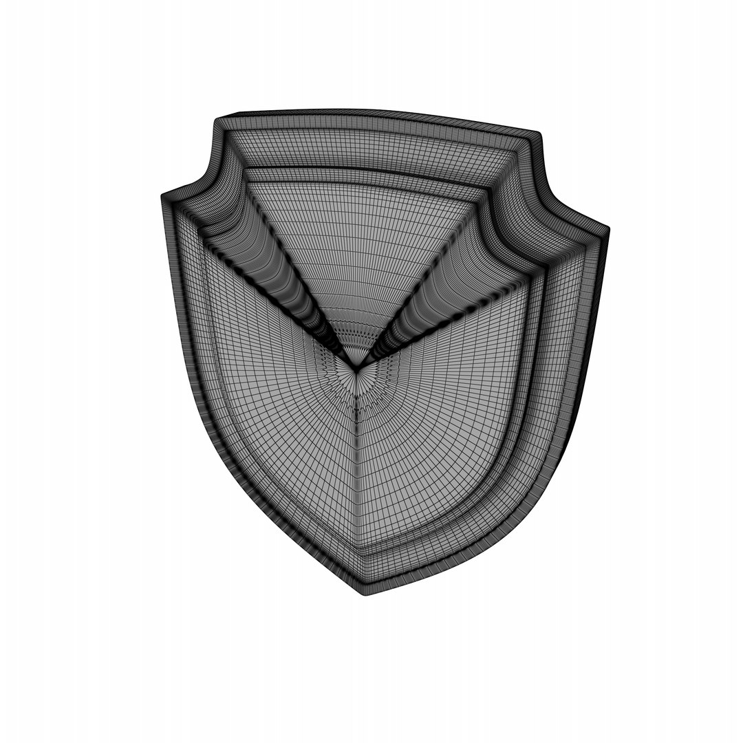 Green Shield 3D Model - TurboSquid 2313998