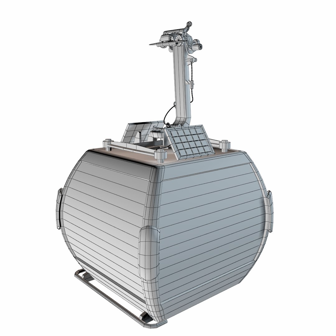 Ropeway Cabine 3d Model
