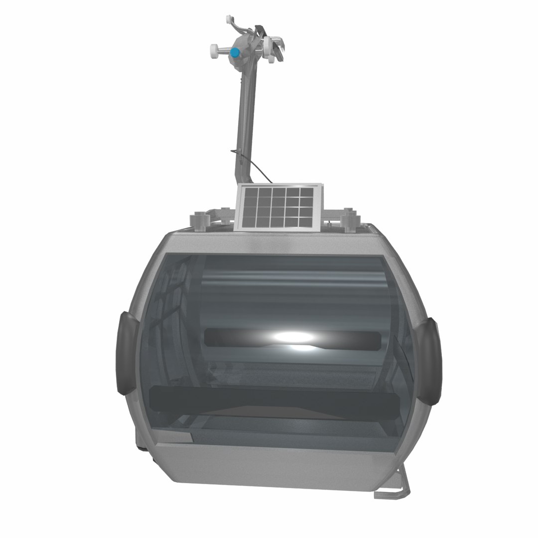 Ropeway Cabine 3d Model