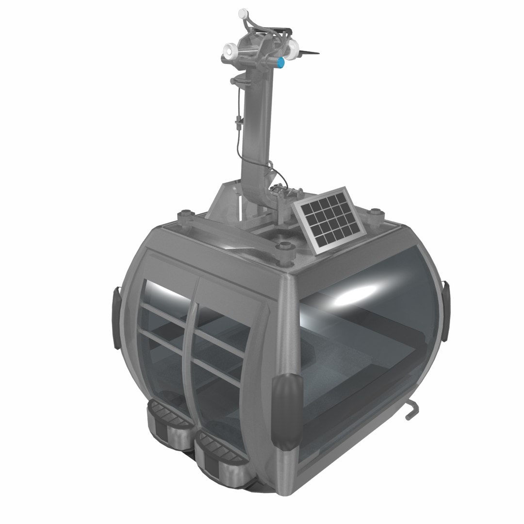Ropeway Cabine 3d Model