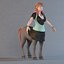 3d model female centaur