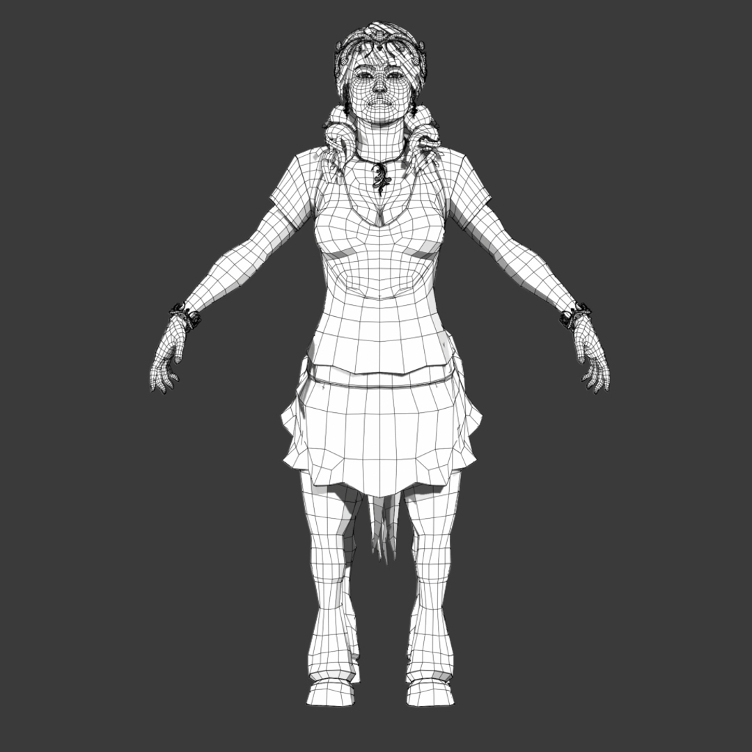 3d model female centaur