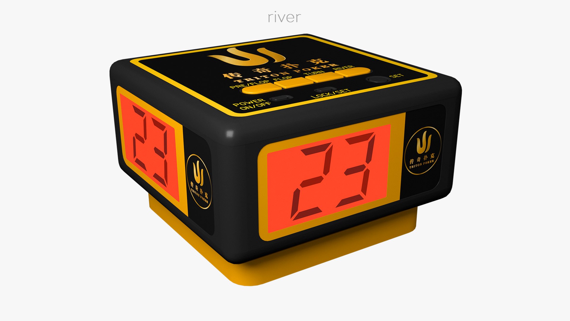 3D Triton Shot Clock Model - TurboSquid 2338348