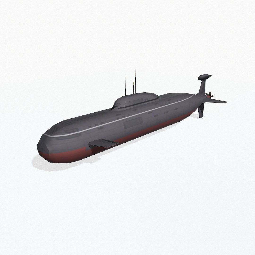 3d Akula-class Submarine Akula Class