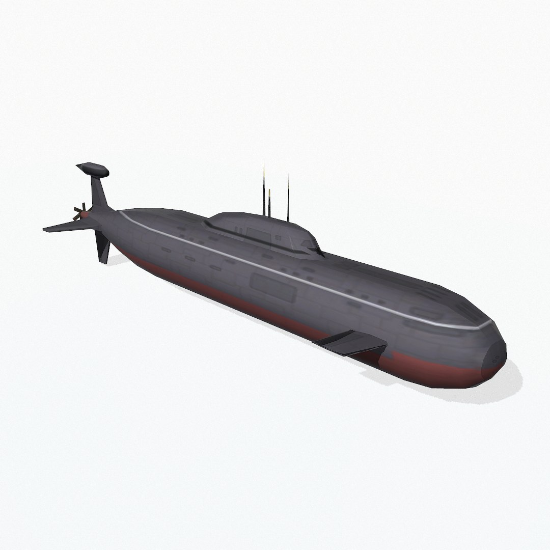 3d Akula-class Submarine Akula Class