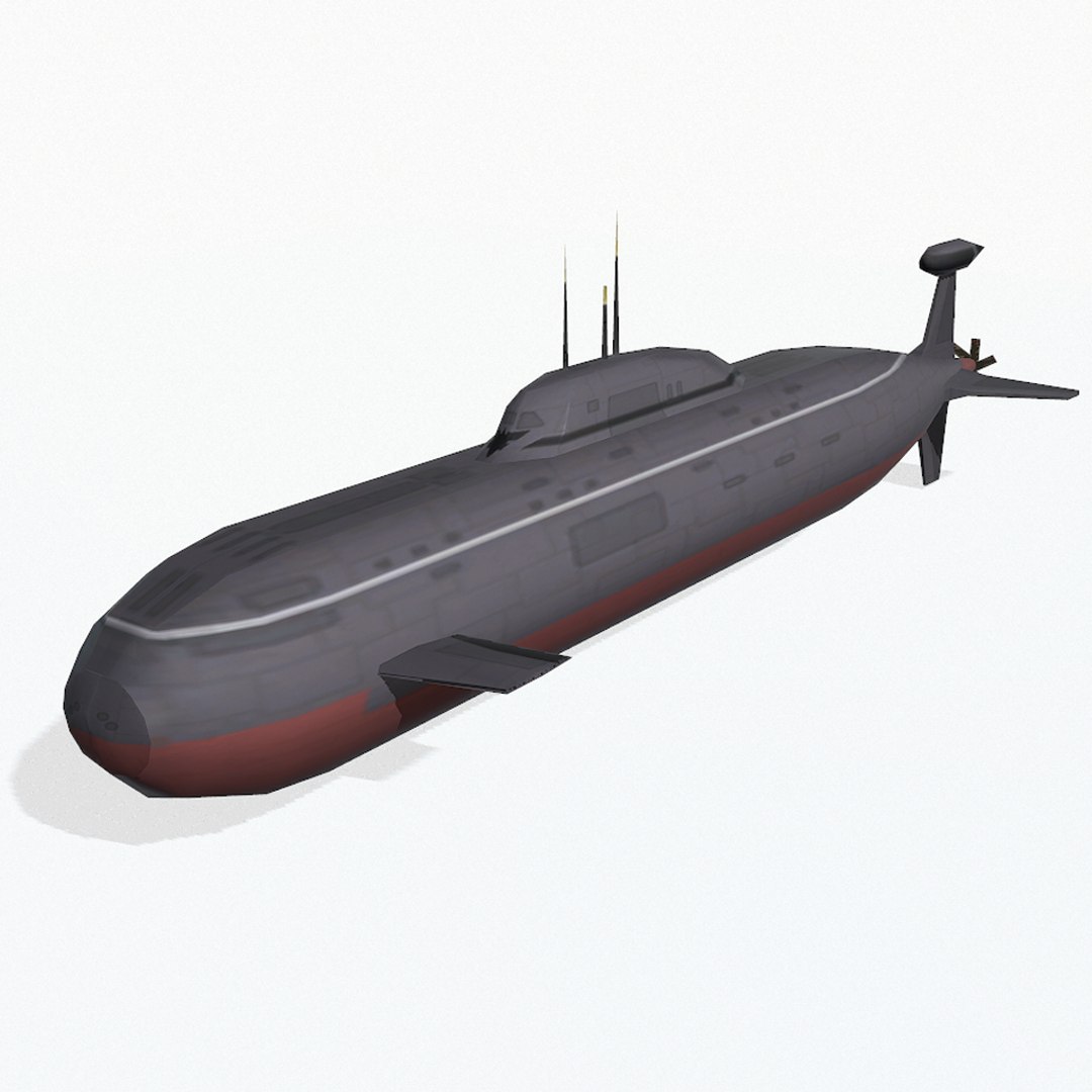 3d Akula-class Submarine Akula Class