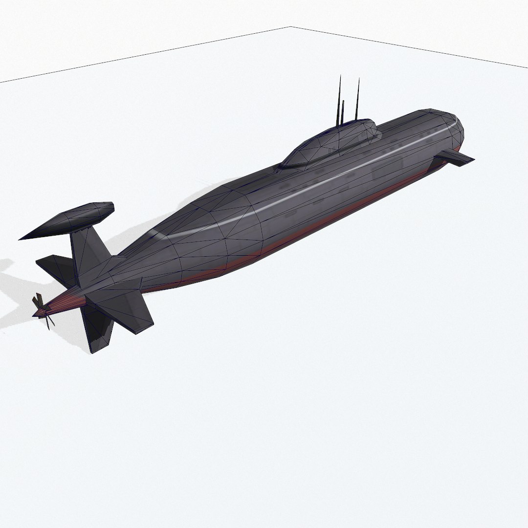 3d Akula-class Submarine Akula Class