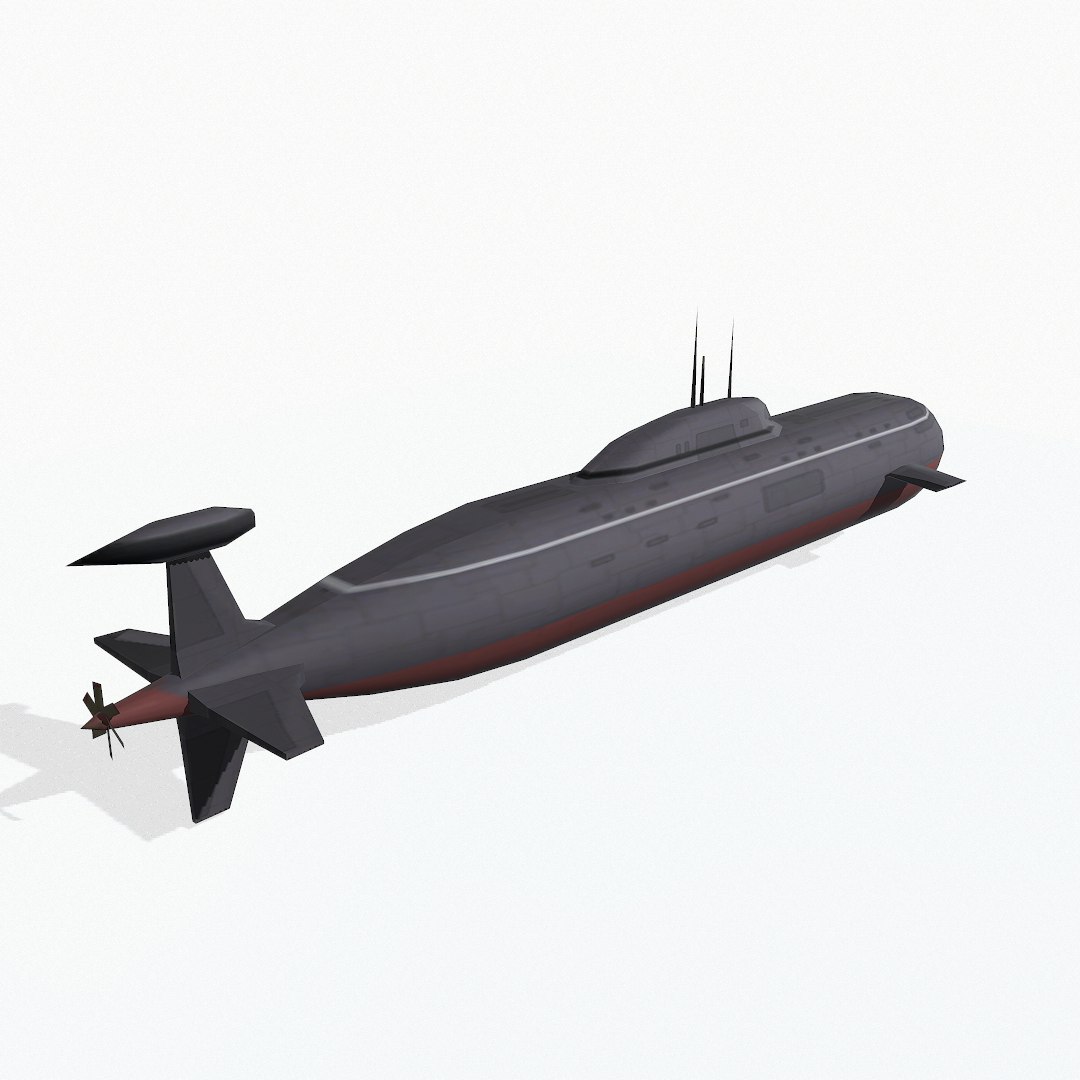 3d Akula-class Submarine Akula Class