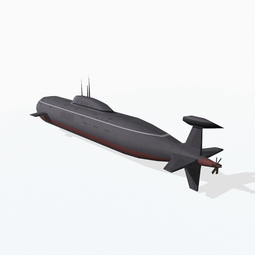 3d Akula-class Submarine Akula Class