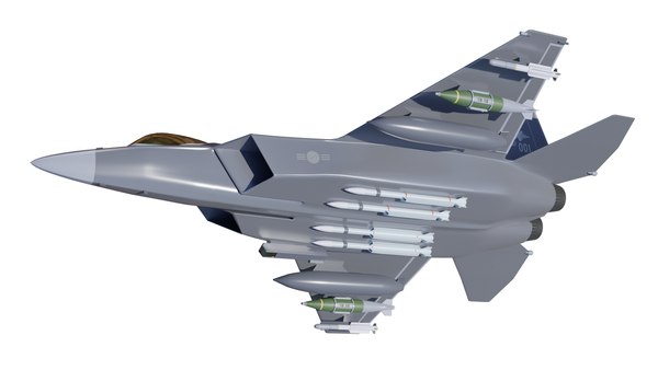 대한민국 KF-21 KFX 제트 전투기 블렌더 3D 모델 - TurboSquid 1719301