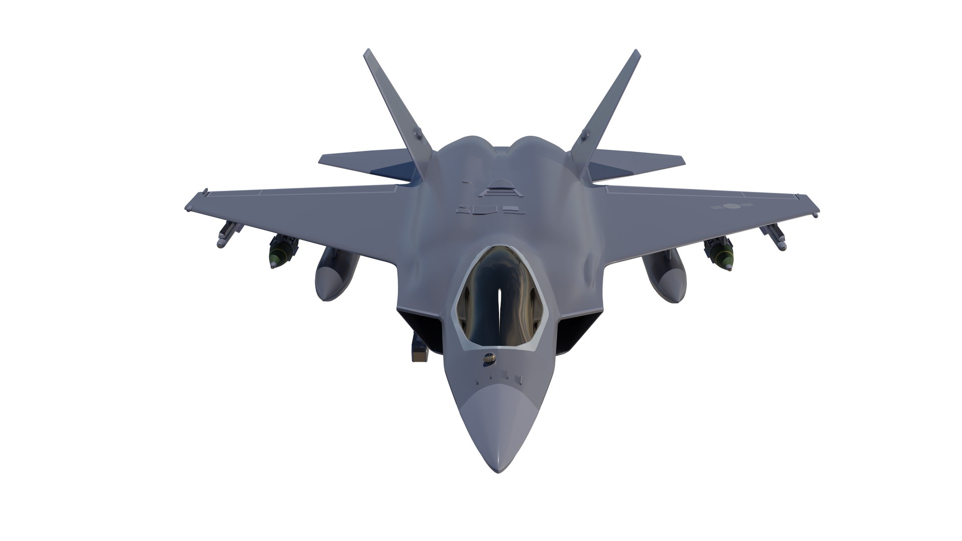 South Korea KF-21 KFX Jet Fighter Blender Model - TurboSquid 1719301