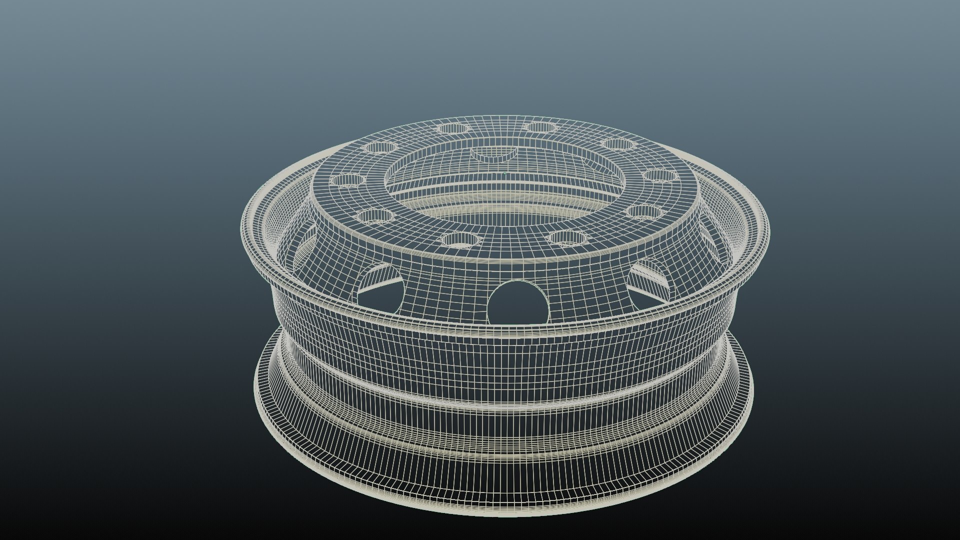 3D 3D Printable Truck Wheel Rim - TurboSquid 2273017