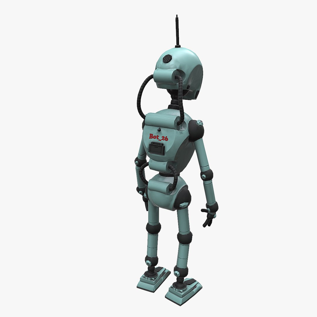 3D bot - TurboSquid 1154533