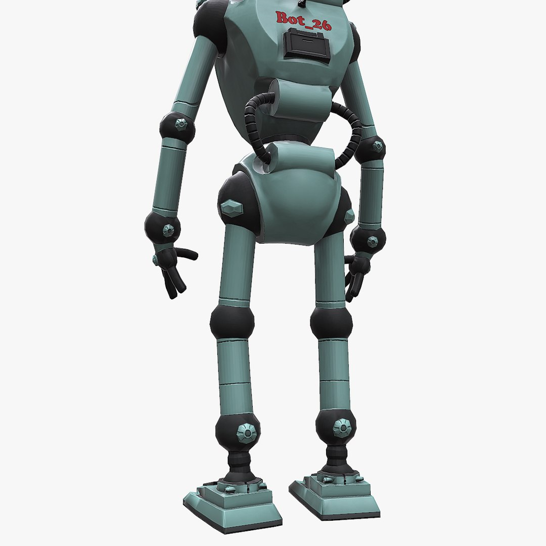 3D bot - TurboSquid 1154533